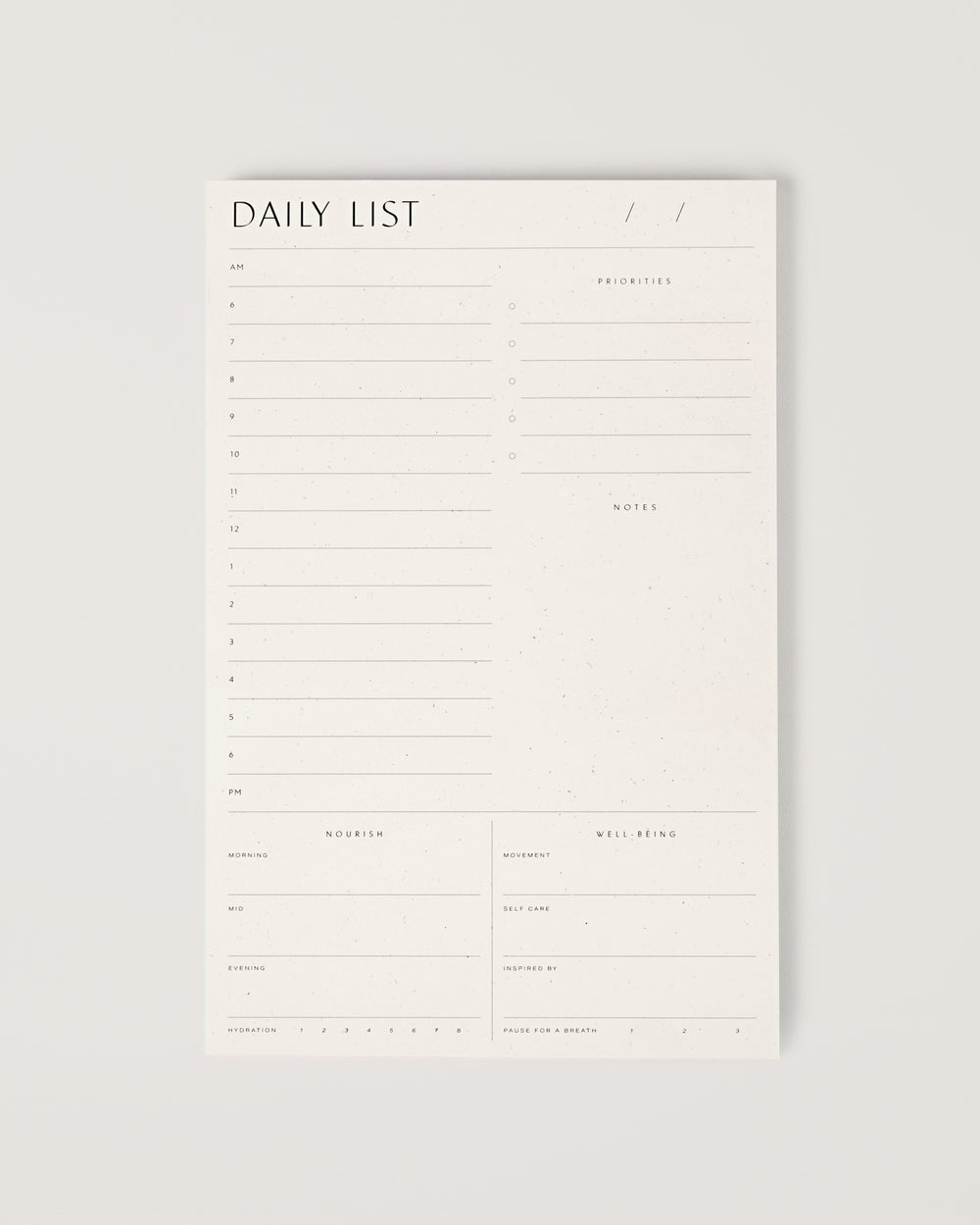 The List Pad Collection – Wilde House Paper