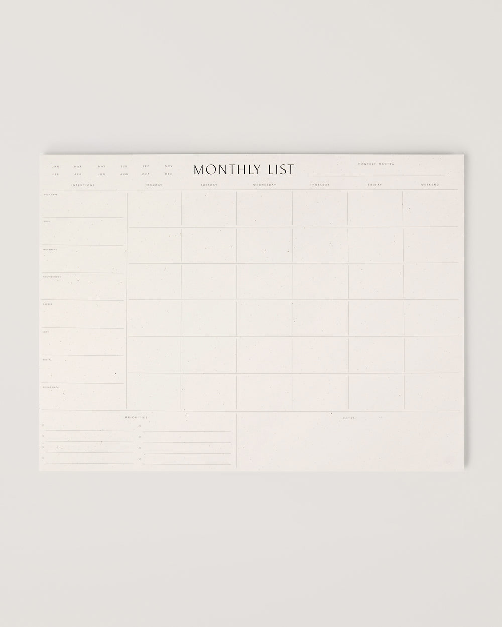 The List Pad Collection – Wilde House Paper
