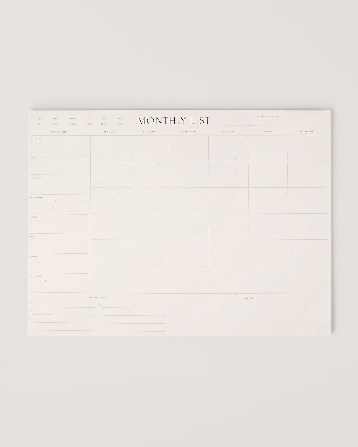 The List Pad Collection – Wilde House Paper